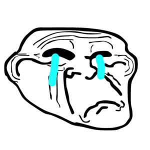50+ Sad Troll Face PNG – Download Free, Transparent & Editable - Troll ...